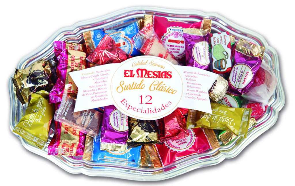 Bandeja Surtido Clásico 12 Especialidades - 700g | El Mesías - Tradición en Mantecados ...